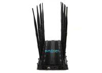 China 30W High Power 12 Bands Signal Jammer with 50m Range for Cell Phone and Wireless Signal Blocking for sale