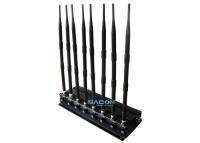 China 20W Output Power 2.4G 5.8G Signal Jammer with 8 Omni-Directional Antennas and 40m Jamming Range for sale