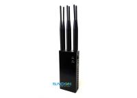 China 6 Extended Antennas Portable Wifi Signal Jammer with 5 Watt Output Power and 8000mAh Battery for sale