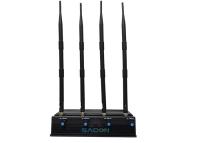 China 4W Power Wifi Signal Jammer with 10-30m Range and 24 Hours Work Time Mobile Signal Blocker for sale