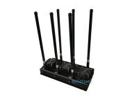 China 100W 6 Channels 3G 4G Signal Jammer with 150m Range for Prisons and Conference Rooms for sale