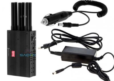 China Light Weight Handheld Signal Jammer with 3W Output Power and 7.4V/4700mAh Battery for Portable Use for sale