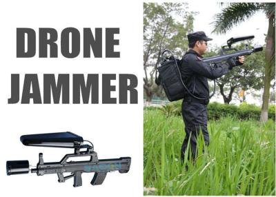 China 15w Handheld Portable Drone Jammer with 2000m Range Anti Drone Jamming Device for sale