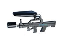 China Digital Gun Style Drone Signal Jammer with 15 Watt Power and 2000m Jamming Range for sale