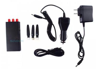 China 5m Range Portable GPS Jammer with 700mA Power and 3 Omni Antennas for Effective Signal Blocking for sale