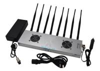 China 16W High Power Signal Jammer with 8 Bands and 30m Jamming Range for 2G 3G 4G WiFi Blocking for sale