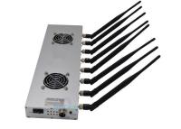 China 30m Long Range High Power Signal Jammer with 8 Bands and 16w Output Power for sale
