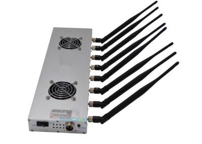 China 30m Long Range High Power Signal Jammer with 8 Bands and 16w Output Power for sale