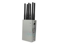 China 8W Output Power Signal Jammer with 30m Jamming Range and 8 Bands for Multi-Frequency Blocking for sale