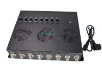 China 80W Output Power 8 Bands Vehicle Mounted Signal Jammer with 80m Range for Prison Security for sale