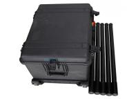 China 200m Range 150W Power 5 Bands Portable Manpack RF Jammer for Security Forces for sale