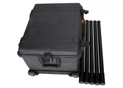 China 200m Range 150W Power 5 Bands Portable Manpack RF Jammer for Security Forces for sale