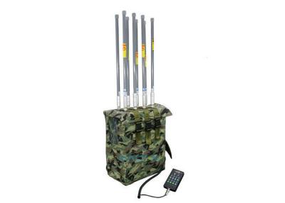 China 400W Power 2.4G High Frequency Anti Terror Signal Jammer Manpack Jammer for Wireless Camera Blocking for sale