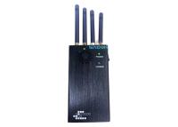 China 2W Output Power 4 Bands Portable Signal Jammer with 1.5 Hours Working Time for Meeting Rooms for sale