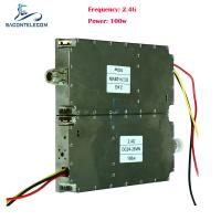 China 100W 2.4G Anti Drone Jammer Module with Customizable Frequencies for FPV and RF Signal Blocking for sale