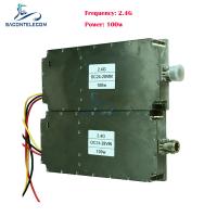 China 100W High Power Anti-Drone Jammer Module for 500-600MHz RF FPV Drone Signal Blocking for sale