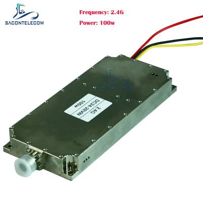 China 100W 800-900MHz Anti-Drone Jammer Module with Customizable Frequency for UAV Signal Disruption for sale