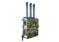 China 6 Channels 90W Output Power Backpack Drone Signal Jammer with 200m Jamming Range for Security Forces for sale