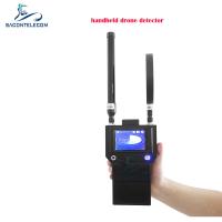 China Portable Handheld UAV Drone Signal Detector with 1.5km to 2km Detection Distance and 400-6000MHz Frequency Range for sale
