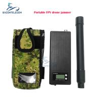 China Portable Handheld FPV Drone Jammer with 1.5km Range and 50W High Power for UAV Anti Drone Signal Jamming for sale