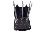 China 20-2700MHz 8 Bands Manpack Jammer with 50Watts Output Power Hand-pull Box Jammer Defense System for sale