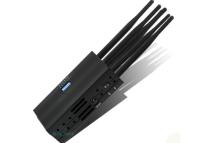China 6 Antennas Portable Mobile Phone Jammer with Lithium Battery and 15m Jamming Range for sale