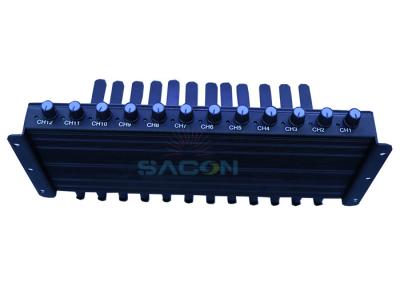 China 12 Channels Power Adjustable 5.8G Signal Jammer for Mobile Phone Blocker for sale