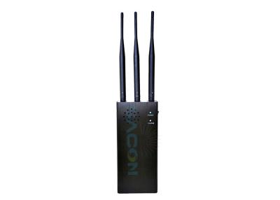 China 10W High Power Signal Jammer with 100m Range and Compact Size for Car Remote Control Blocking for sale