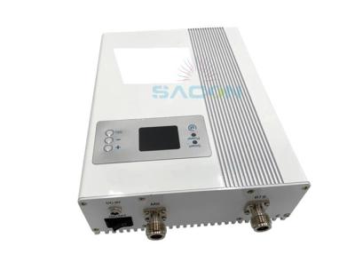 China Smart Dual Band Mobile Phone Signal Enhancer GSM900 DCS1800 White Color 20dBm Power for sale