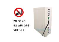 China 10 Channels 5G Signal Jammer with 50m Range and 26W Output Power for Mobile Phone Blocking for sale