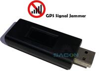 China USB Disk GPS Jammer with LED Display and 15m Range Compact Size Signal Blocker for sale