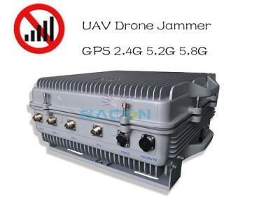 China 385W High Power Drone Signal Jammer with 1.5KM Long Distance and IP64 Waterproof for Outdoor Projects for sale