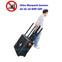 China 400W Portable Bomb Jammer with 500m Range 8 Antennas for 2G 3G 4G 5G GPS WiFi Signal Blocking for sale