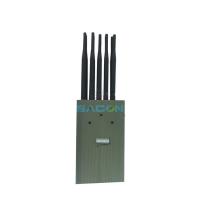China Portable Signal Jammer with 8000mAh Battery 9.5W Output Power for Multi-Band 3G GPS WiFi Blocking for sale
