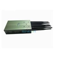 China 10 Bands Handheld Signal Jammer with 20m Radius for Cell Phone Blocking for sale