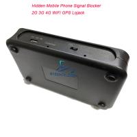 China Hidden 8 Antennas Pocket Mobile Phone Signal Jammer with 2-5m Jamming Radius and 3000mAh Battery for sale