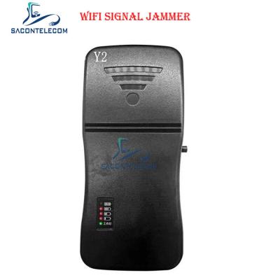 China Portable 2.4G 5.8G GPS WiFi Signal Jammer with 20m Range for Mobile Phone Signal Blocking for sale