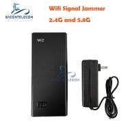 China AC240V 3 Channels WiFi Signal Jammer with 20m Range and 4000mAH Portable Battery for sale