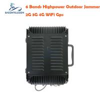 China 135W 300m Range 6 Channels Mobile Phone Signal Jammer and UAV Drone Jammer for Prison Jamming System for sale
