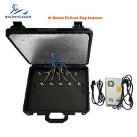 China 10 Bands 90W Output Power 5G Blocking Luggage Jammer with Adjustable Frequency and RJ485 Port for sale