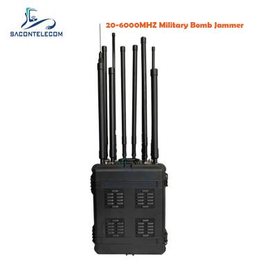 China 1350w  DDS Convoy Bomb Jammer 20 Bands 20-6000mhz for sale
