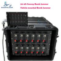China 20-6Ghz 550w 11 Bands Vehicle Convoy Bomb Jammer DDS Convoy Jamming System for sale