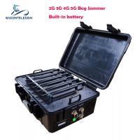 China 56W Output Power 12 Bands Coverage 60m Jamming Radius Cell Phone Signal Jammer Mobile Signal Blocker for sale
