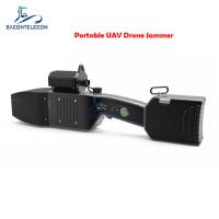China Portable UAV Drone Signal Jammer with 1.3km Range IP66 Protection and 30W Output Power for sale