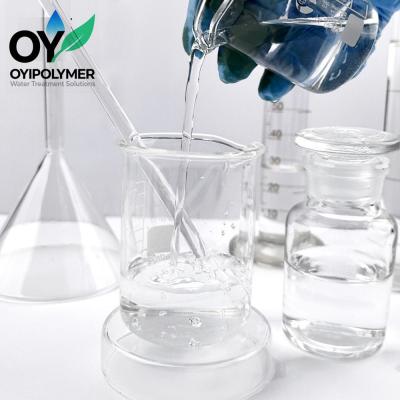 China Wastewater Decoloring Agent 50% Cationic Flocculant for Textile Dyeing Effluent Color Removal for sale