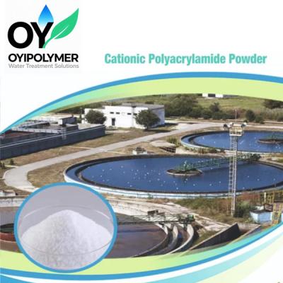 China 80% Charge CPAM Cationic Polyacrylamide Flocculant 20-80 Mesh for Liquid Solid Separation for sale