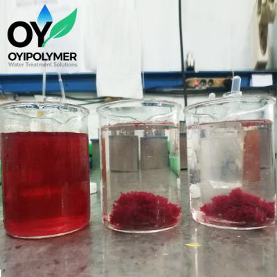 China DCA-58 Color Removal Agent 50% Solid Content for Denim Textile Dyeing Effluents Water Decoloring Agent for sale