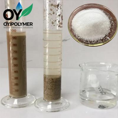 China Cationic Polyacrylamide Flocculant C8050 for Slaughter Wastewater Treatment 50% Charge Degree for sale