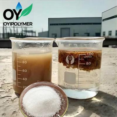 China Cationic Polyacrylamide Flocculant Grade C9050 for Aquaculture Wastewater Treatment 50% Charge for sale
