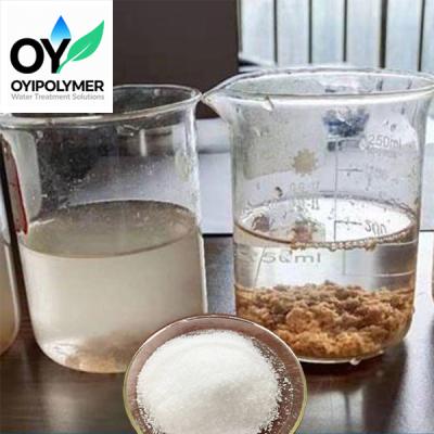 China Anionic Polyacrylamide A6518 Coagulant Flocculant for Sand Washing Water Treatment 25kg Bags for sale